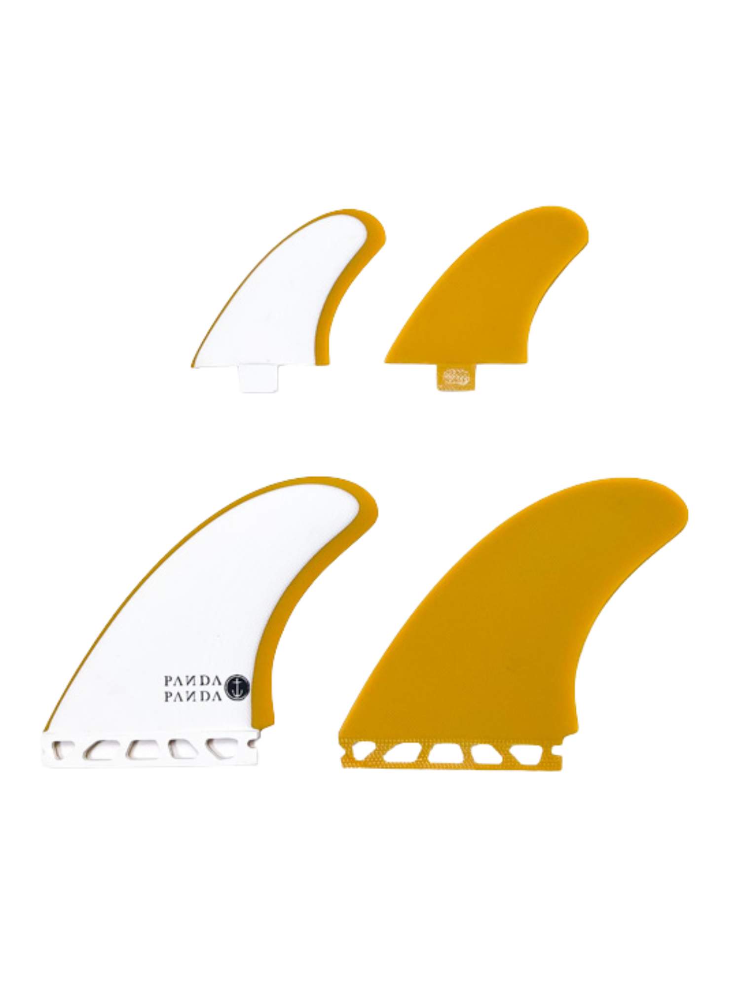 Captain Fin Co. Panda Twinzer ST - Gold | Keel Surf & Supply